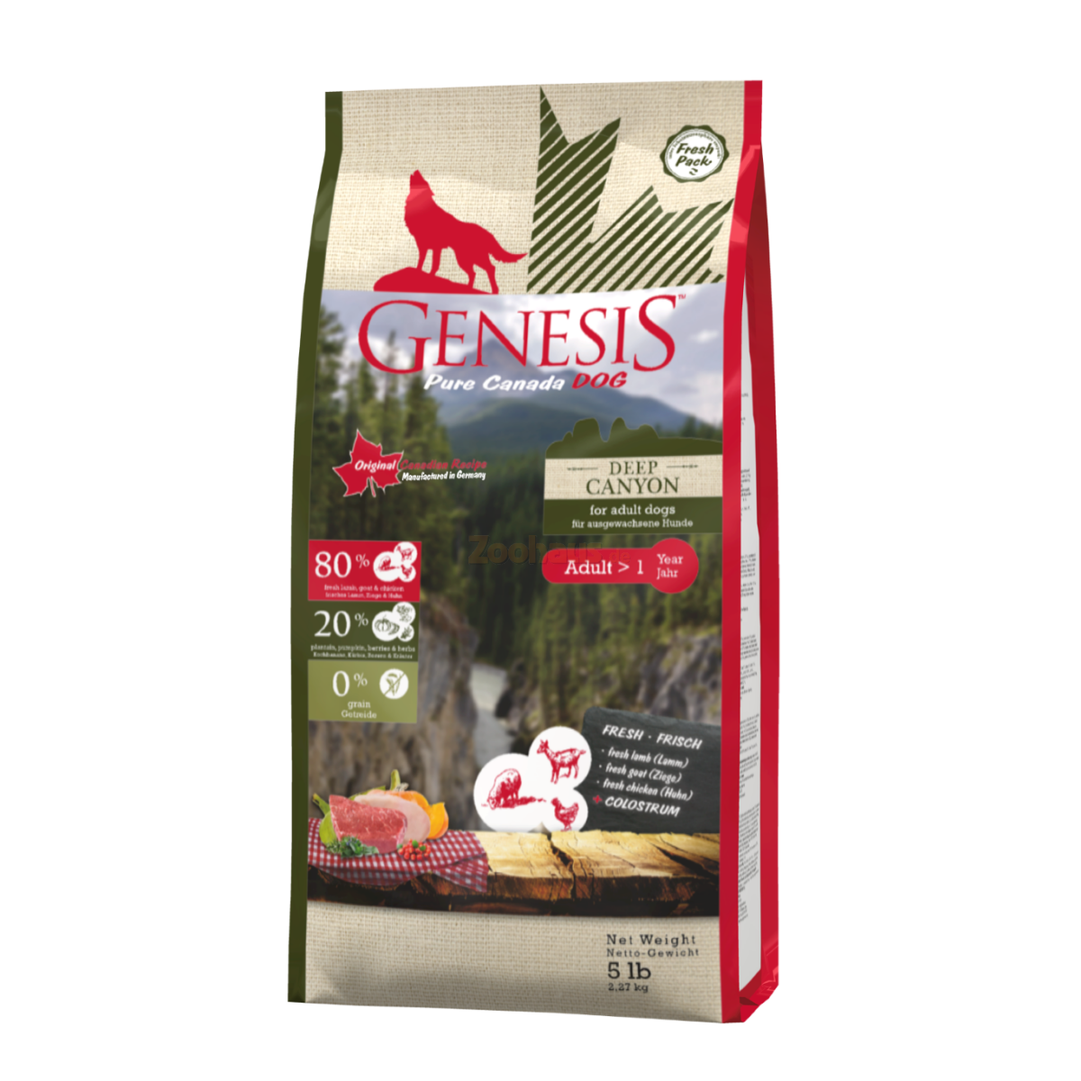Genesis Hundefutter Pure Canada Dog - Grand Prairie für ausgewachsene
