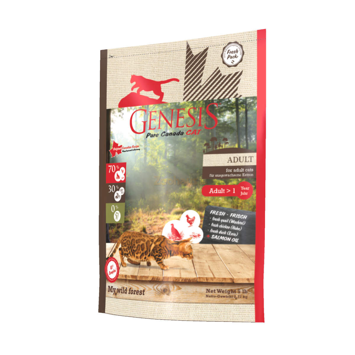Genesis Pure Canada Cat - My wild forest (adult) für ausgewachsene Ka